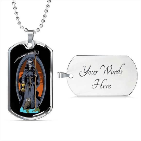 Express Your Love Gifts | Jewelry | Santa Muerte Saint Holy Death Dog ...